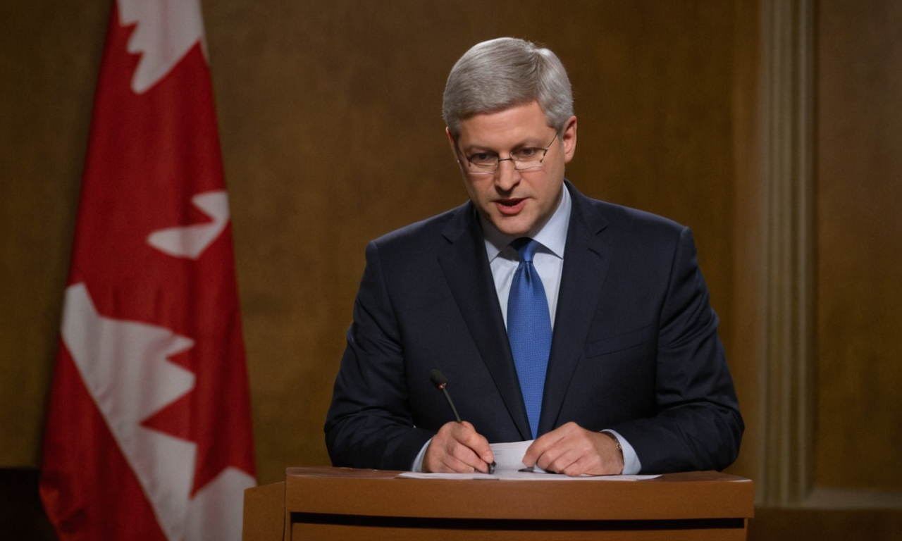 Qué acciones tomó el primer ministro Stephen Harper